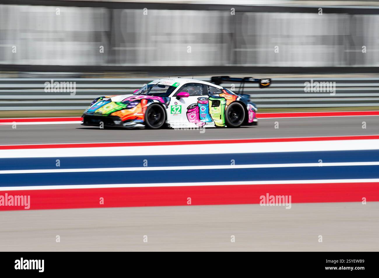 The Americas. 28th Feb, 2025. Kyle Washington (32) with GMC Racing in ...