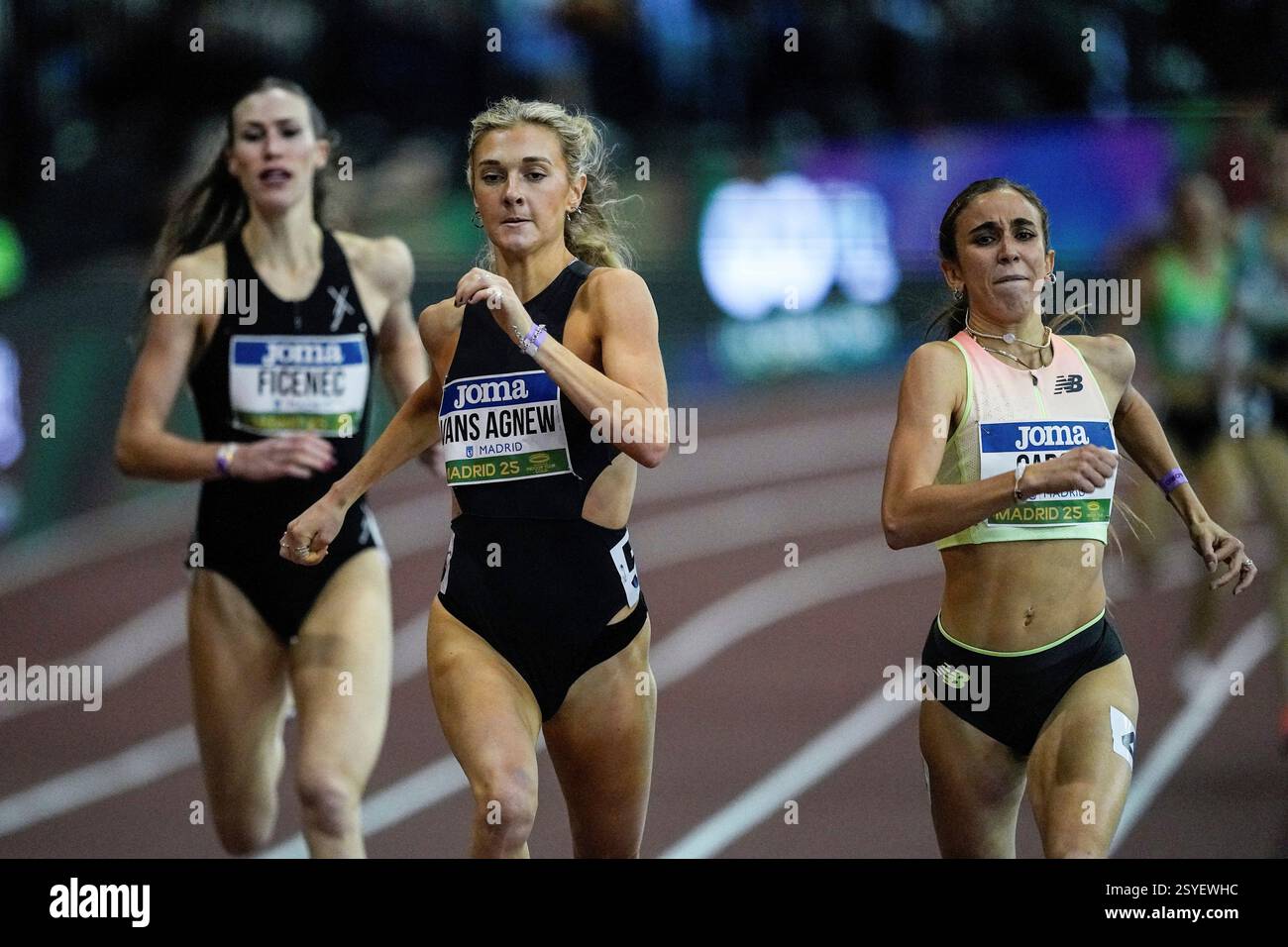 Daniela Garcia Tena of Spain and Grace Van Agnew of Great Britain ...