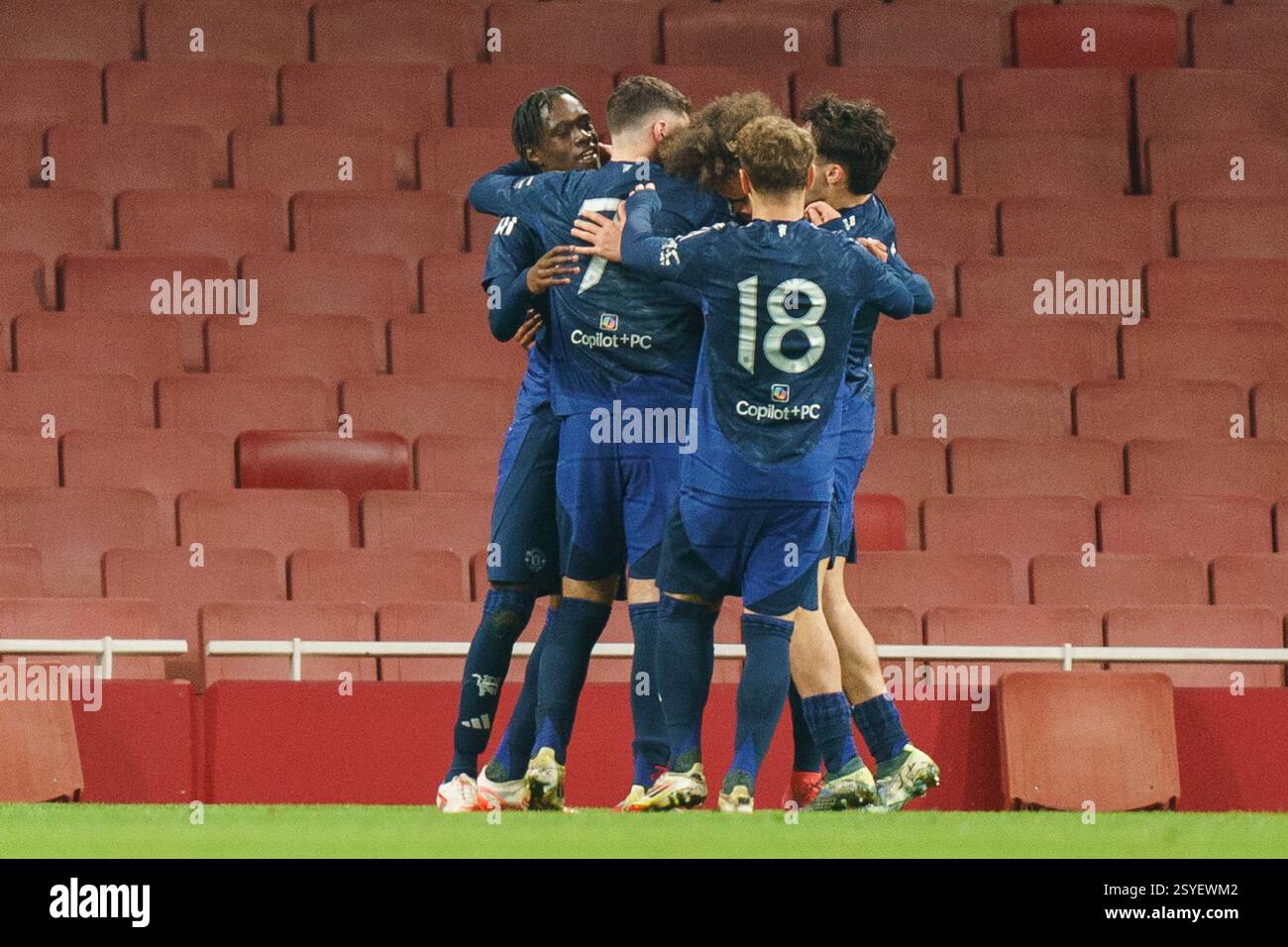 London, UK. 28th Feb, 2025. Bendito Mantato of Manchester United ...