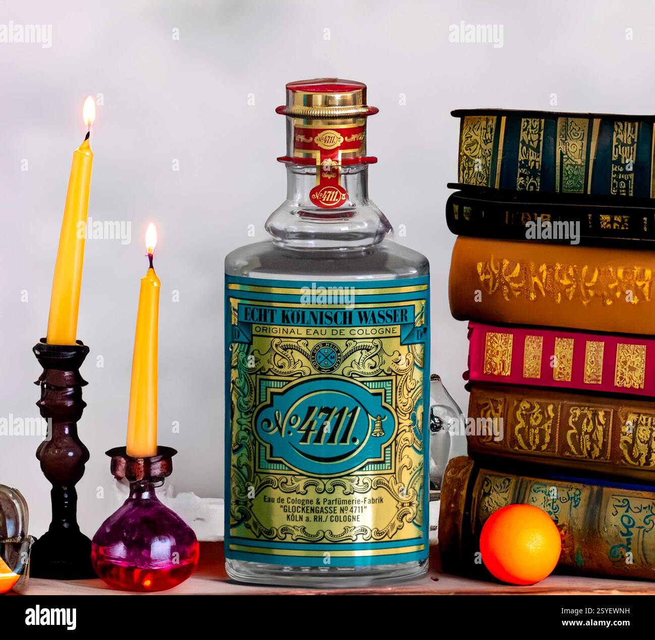 The oldest and most original cologne in the world, the German 4711 ...