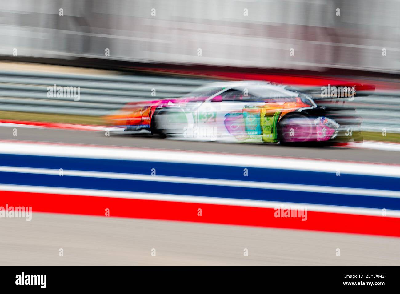 February 28, 2025: Kyle Washington (32) with GMC Racing in action ...