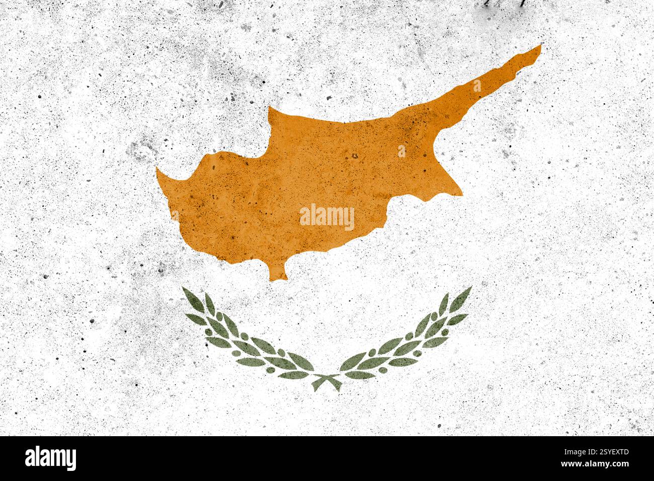 The flag of cyprus hi-res stock photography and images - Alamy