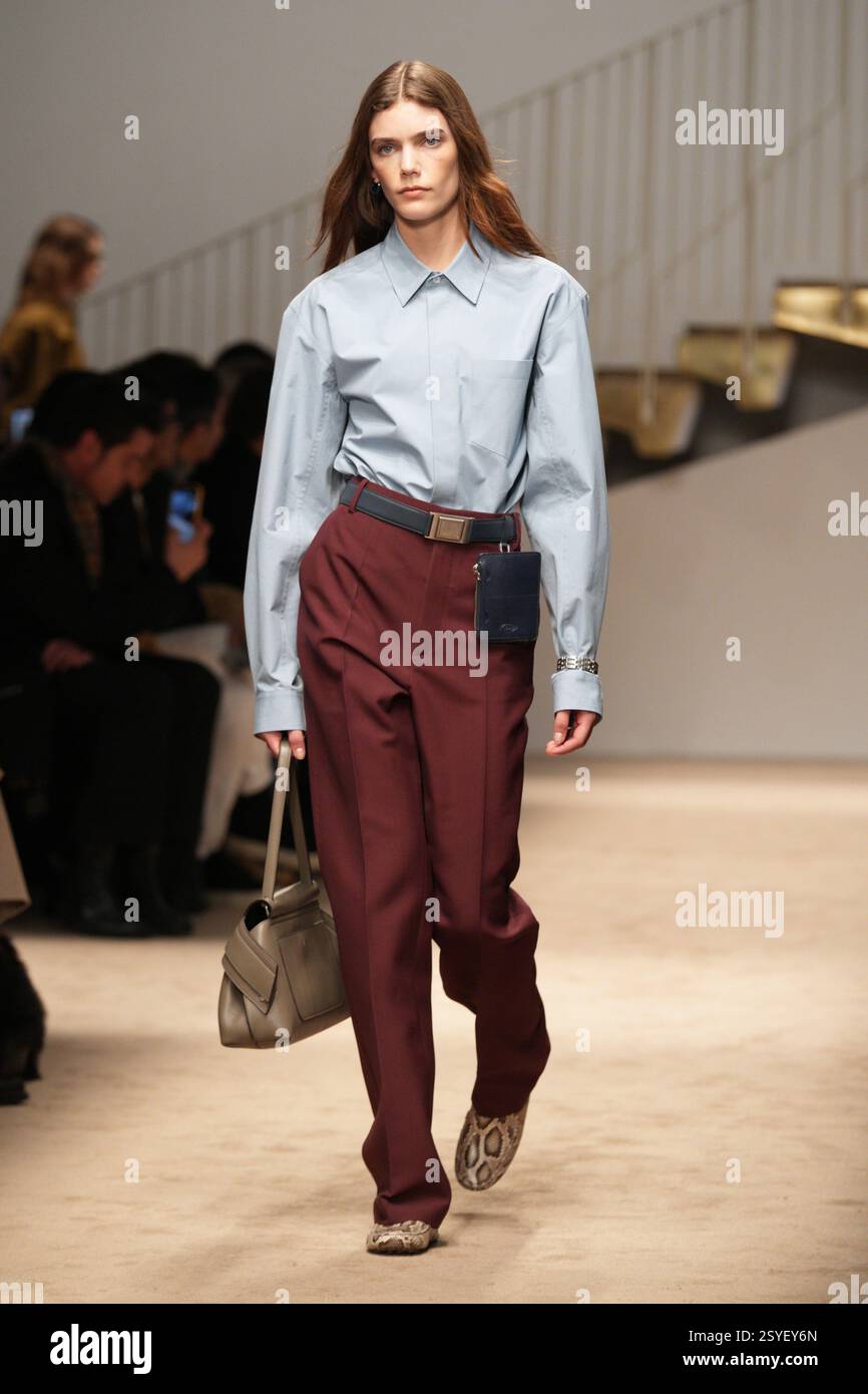 Milano Fashion Week - Women F/W 25-26 Tod's fashion show Catwalk Milan ...