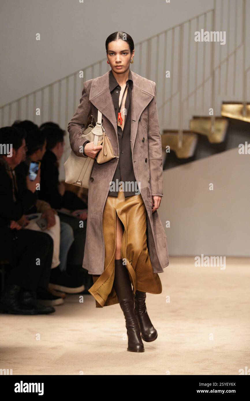 Milano Fashion Week - Women F/W 25-26 Tod's fashion show Catwalk Milan, Italy. 28th Feb, 2025 ...