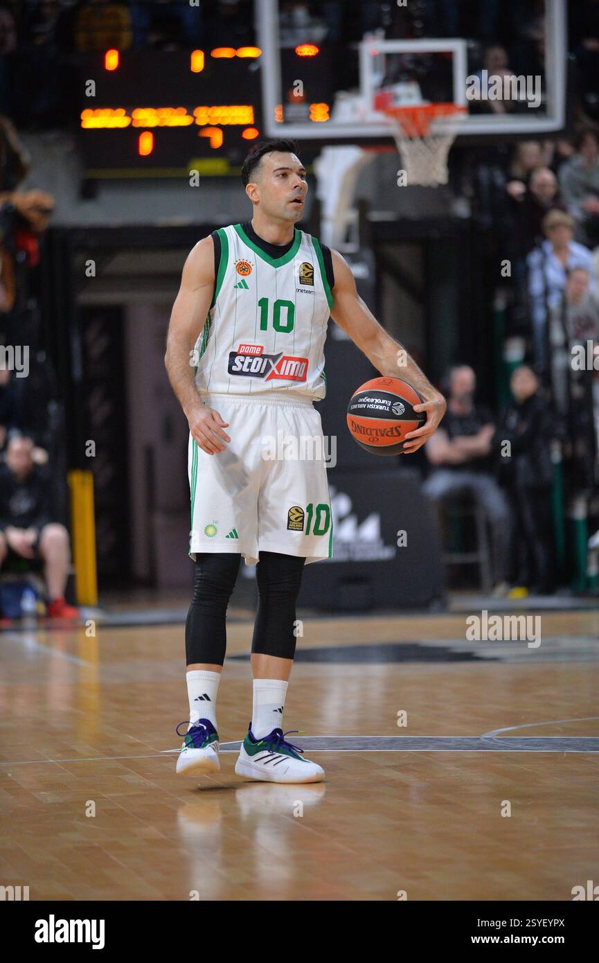 Kostas Sloukas of Panathinaikos during the Turkish Airlines Euroleague ...