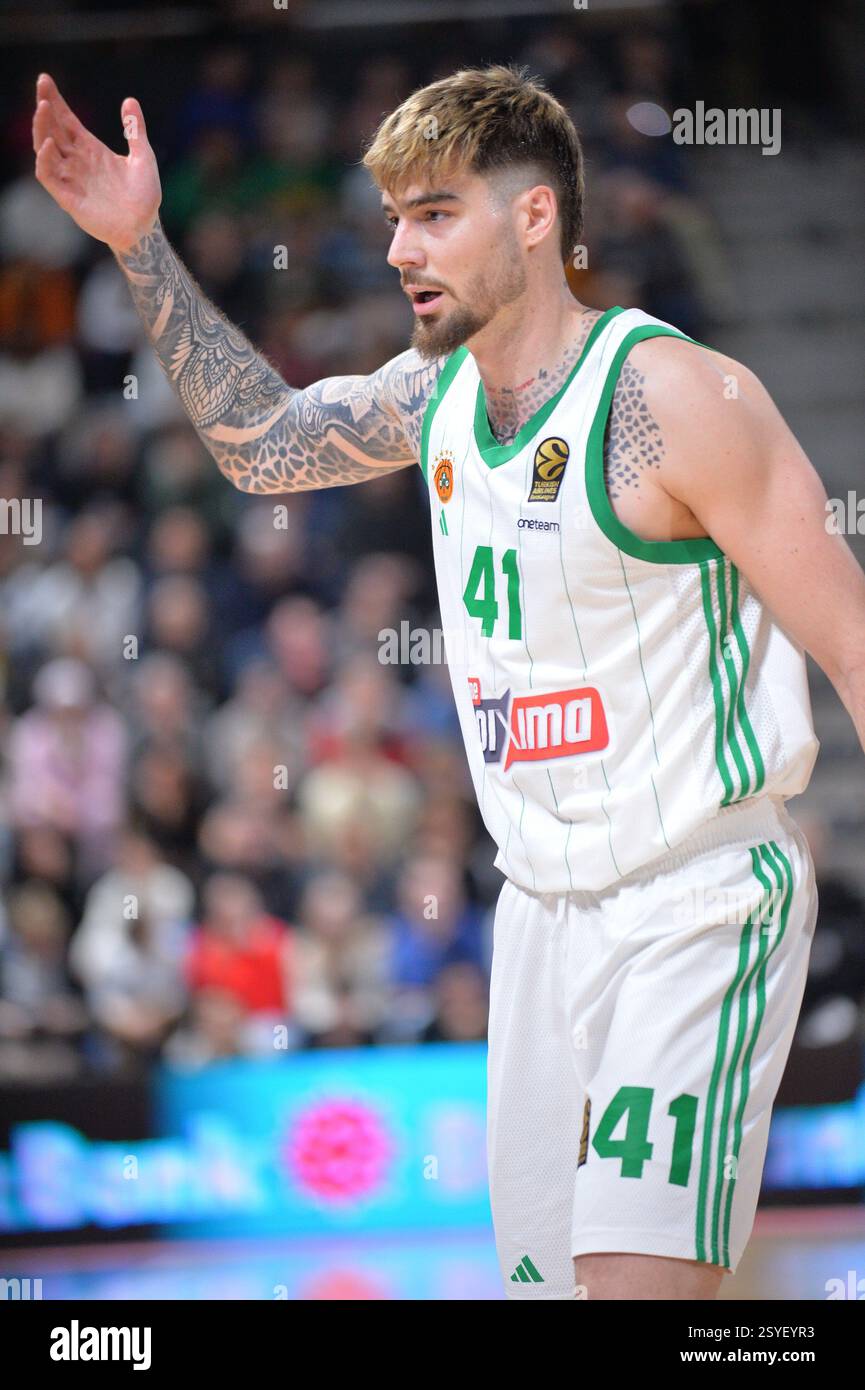 Juancho Hernangomez of Panathinaikos during the Turkish Airlines ...