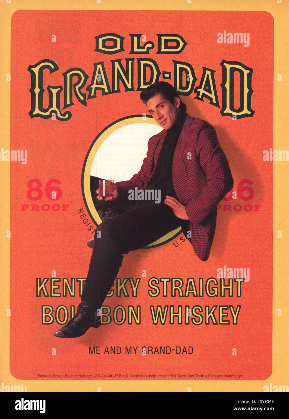 Retro vintage man whiskey hi-res stock photography and images - Alamy