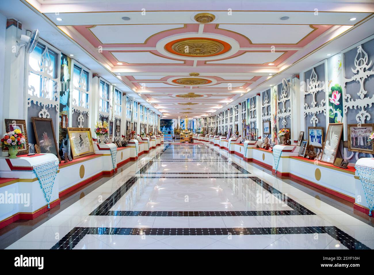 a large Hall inside the Sukhawadee House in Naklua City near Pattaya ...