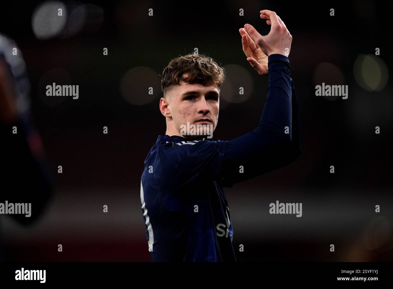 Manchester United's Jack Fletcher after the FA Youth Cup quarter-final ...