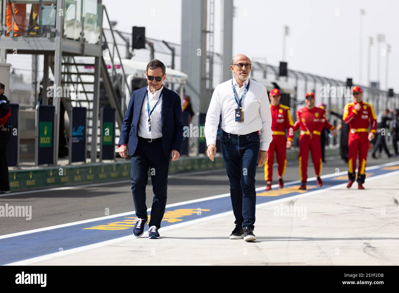 Lusail, Qatar. 28th Feb, 2025. MILLE Richard (fra), Président ot the ...