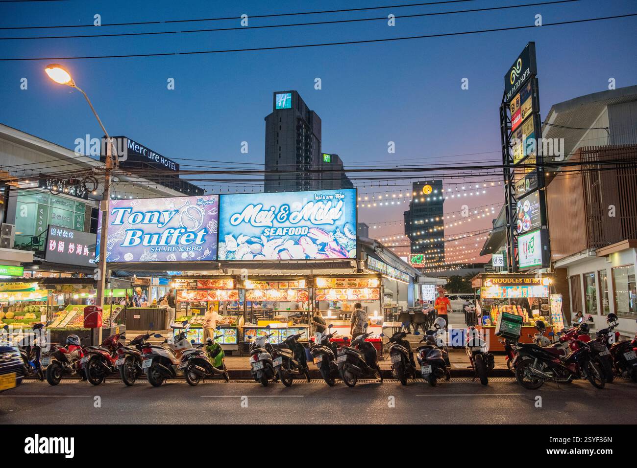 a Seafood restaurant at Dai Song Road in Pattaya and Province of ...