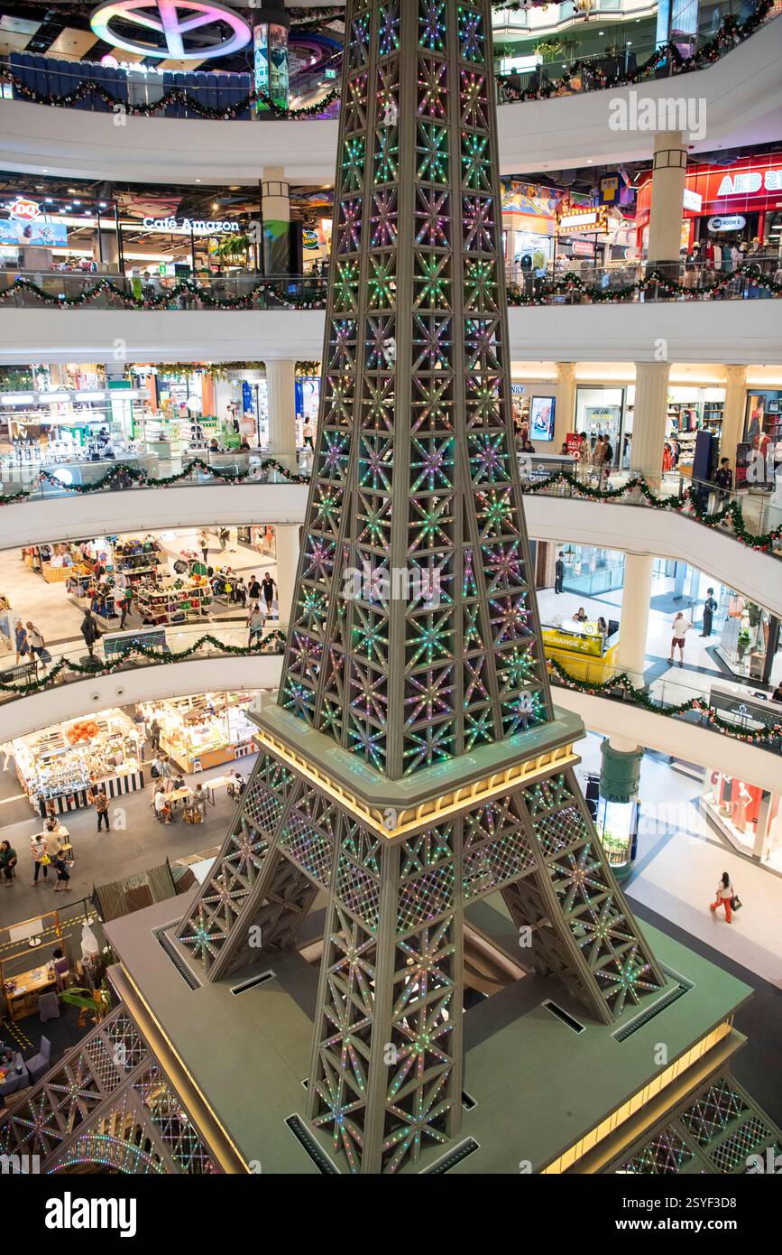 inside the Shopping Mall Terminal 21 in the city of Pattaya in the ...