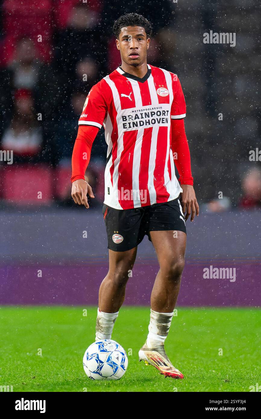 Eindhoven, Netherlands. 26th Feb, 2025. EINDHOVEN, NETHERLANDS - FEBRUARY 26: Ryan Flamingo of ...