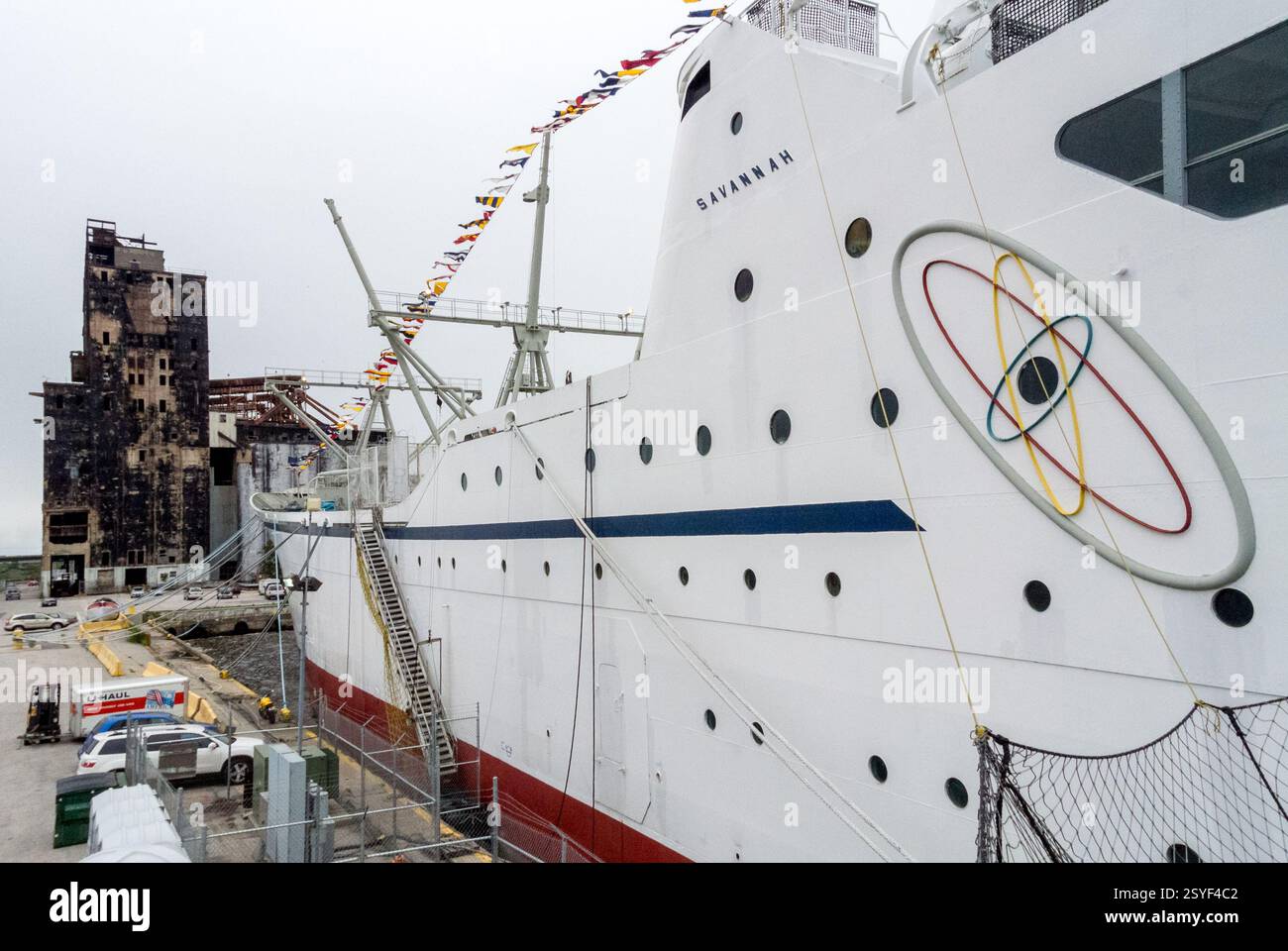 USNS Savannah was the first nuclear naval merchant and passenger ship ...