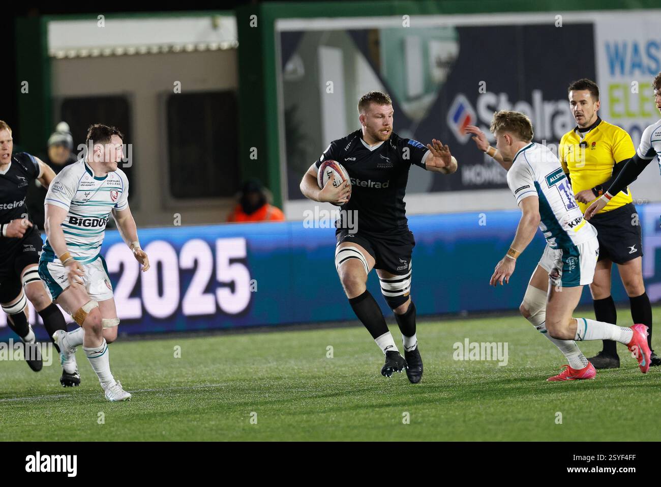 Newcastle, Gbr. 21st Dec, 2024. Callum Chick of Newcastle Falcons in ...