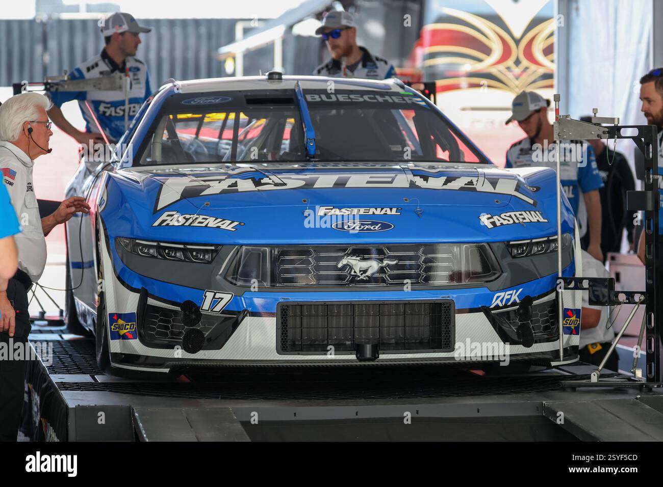 AUSTIN, TX - FEBRUARY 28: The car of Chris Buescher (#17 RFK Racing ...