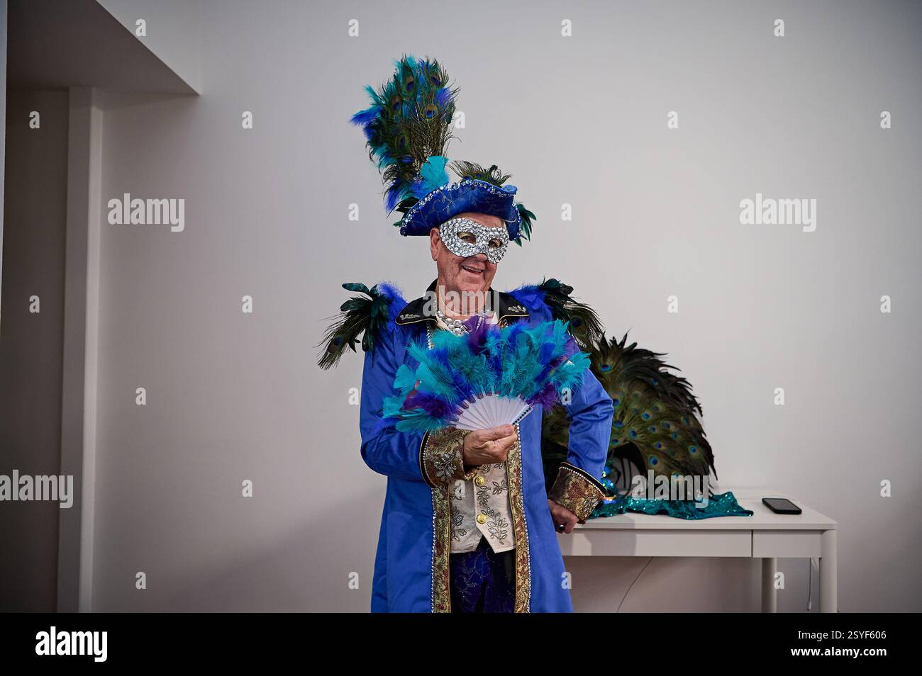 Sydney, Australia. 27th Feb, 2025. Members of the Peacock Mormons group ...