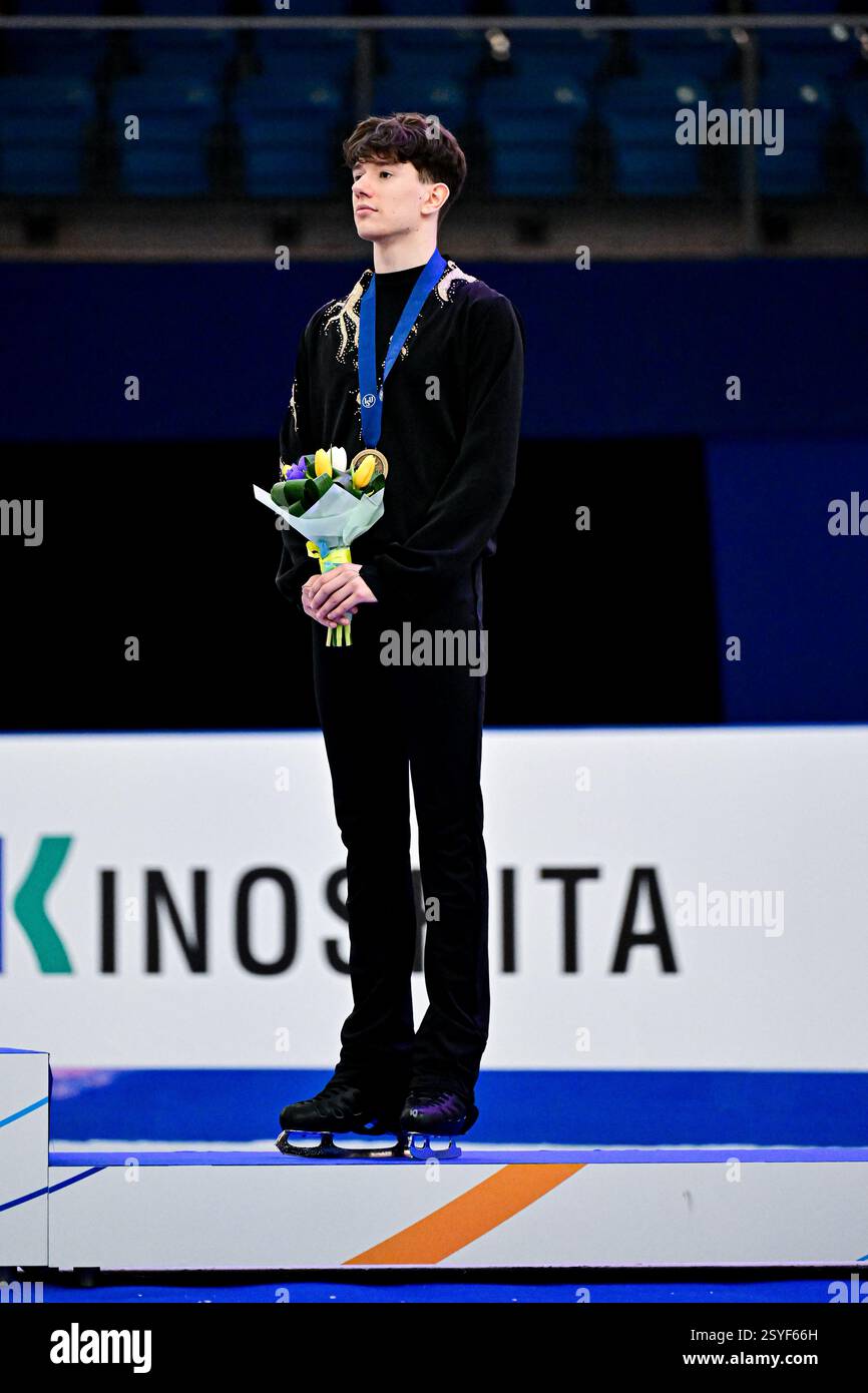 Junior Men Awards, Adam HAGARA (SVK) third place, during Victory ...