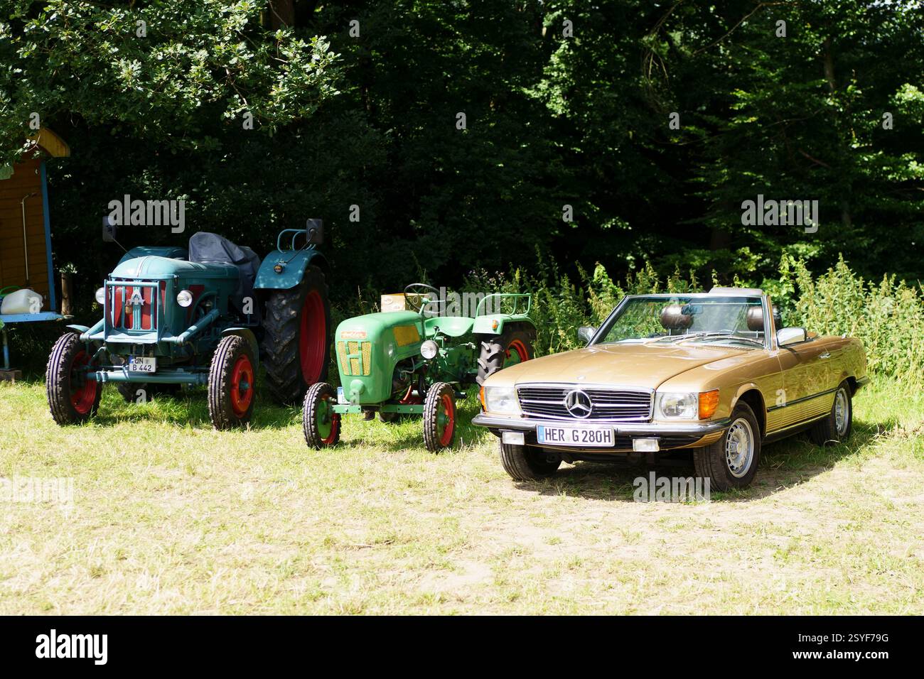 Iserlohn Gruermannscheide, NRW, Germany. 13th of July 2024. Golden ...