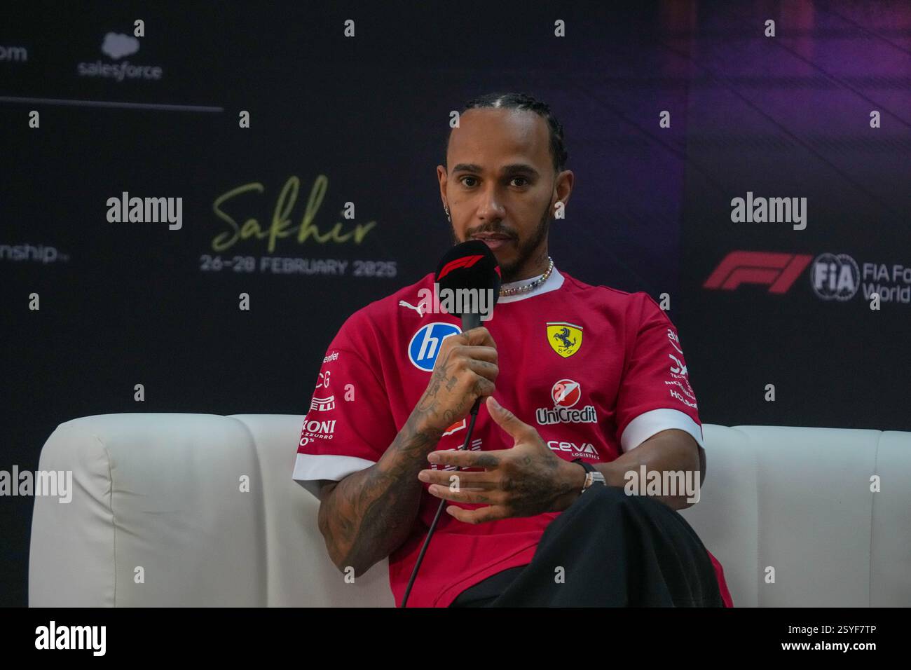 28.02.2025, Bahrain International Circuit, Sakhir, Formula 1 ...