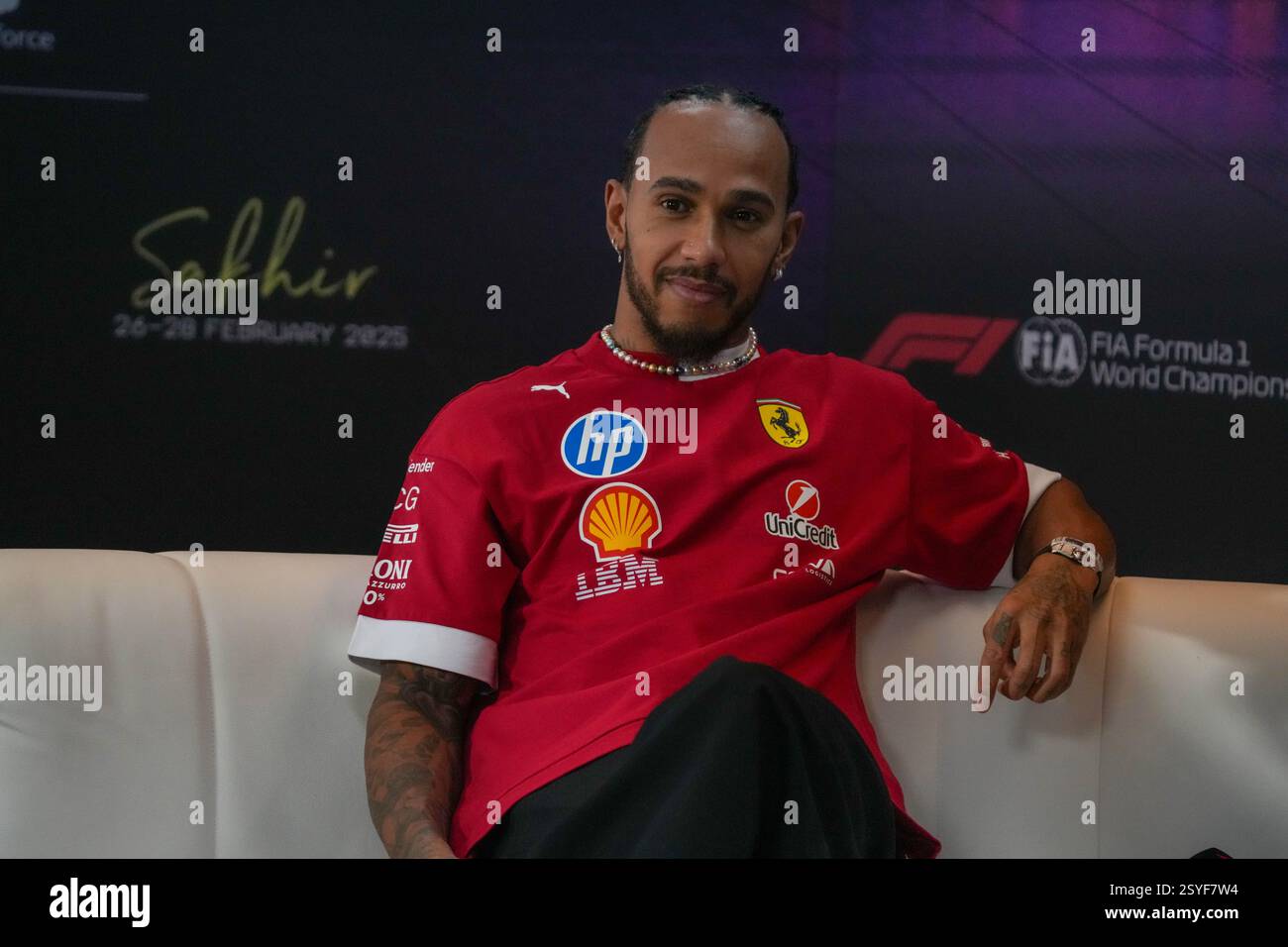 28.02.2025, Bahrain International Circuit, Sakhir, Formula 1 ...