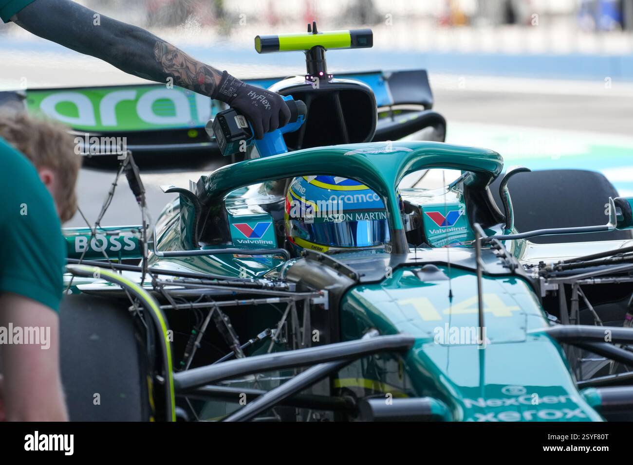 Esp aramco aston martin mercedes hi-res stock photography and images ...