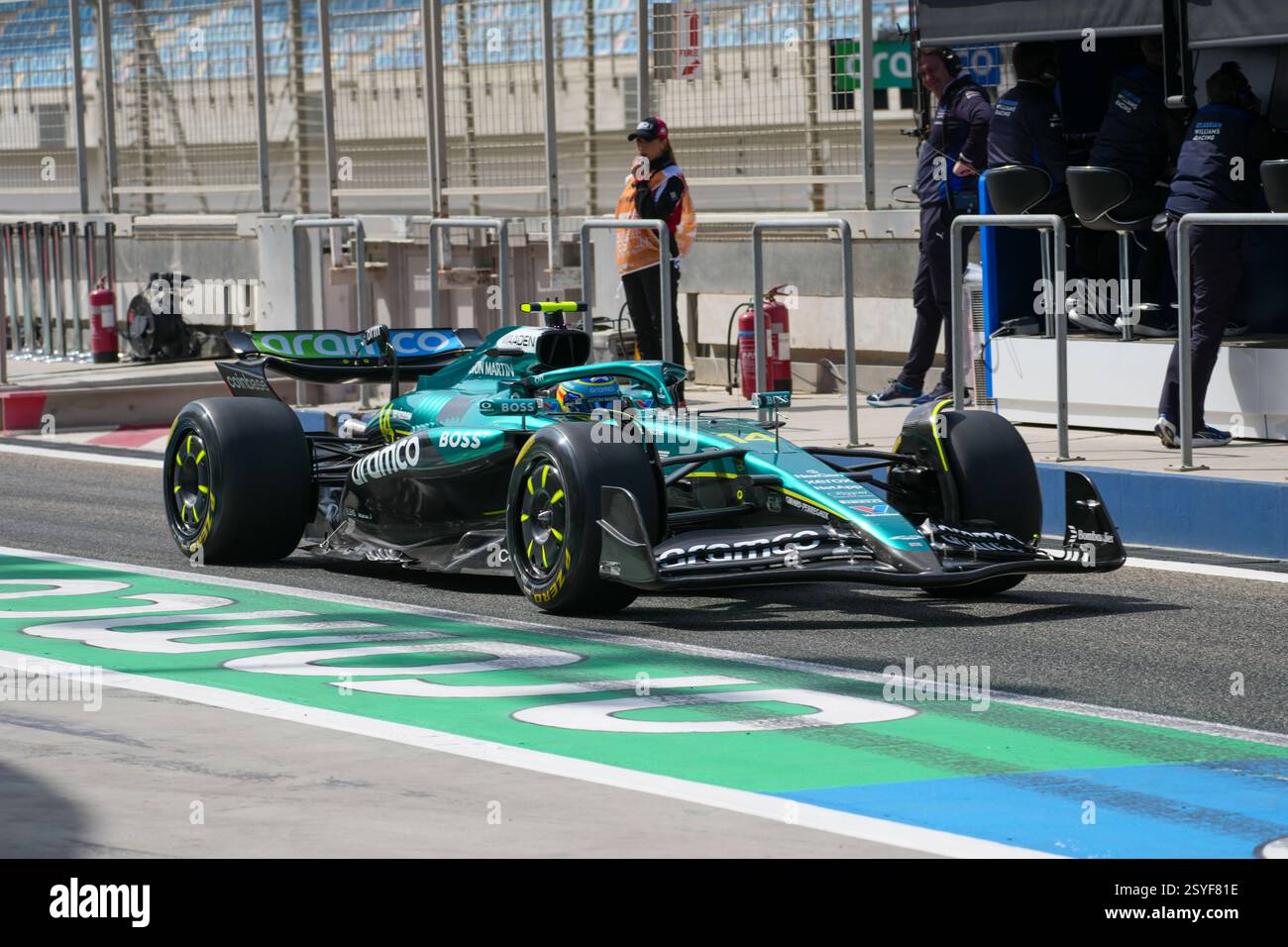 28.02.2025, Bahrain International Circuit, Sakhir, Formula 1 ...