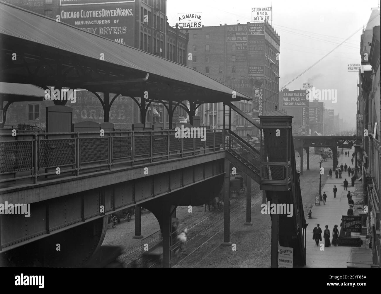 Chicago history 1900 hi-res stock photography and images - Alamy