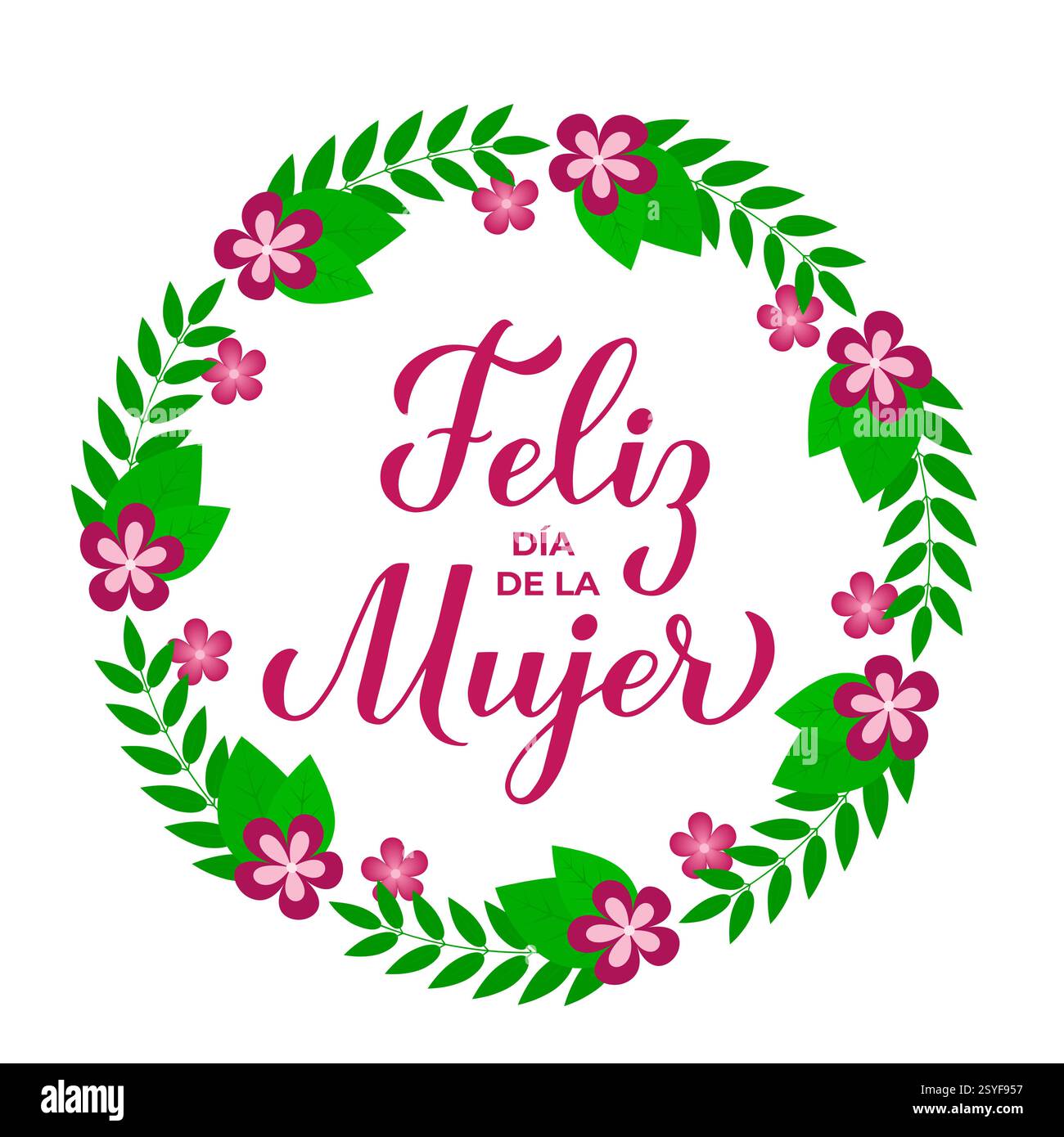 Feliz día de la mujer hi-res stock photography and images - Alamy