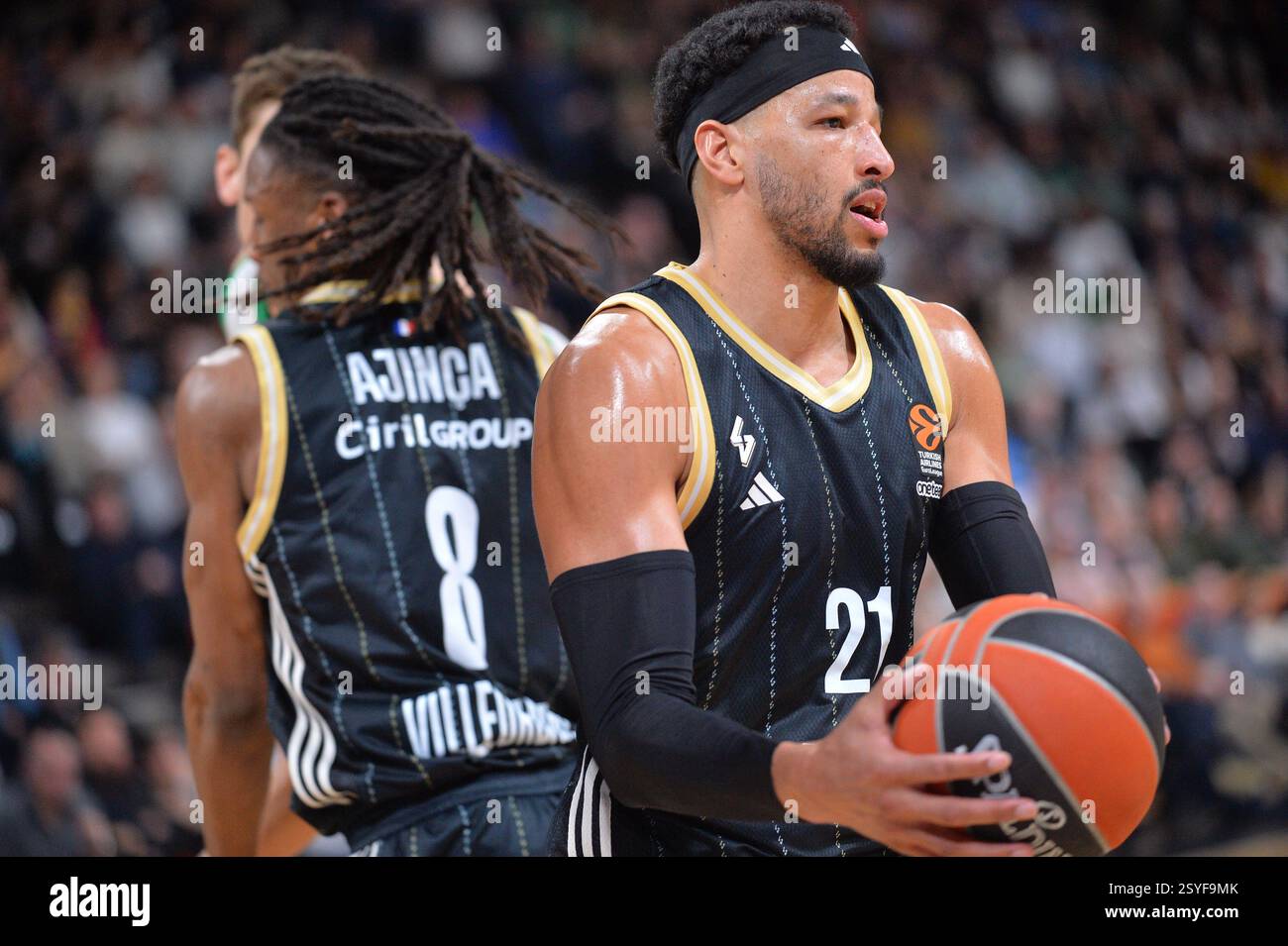 Andre Roberson of LDLC ASVEL during the Turkish Airlines Euroleague ...