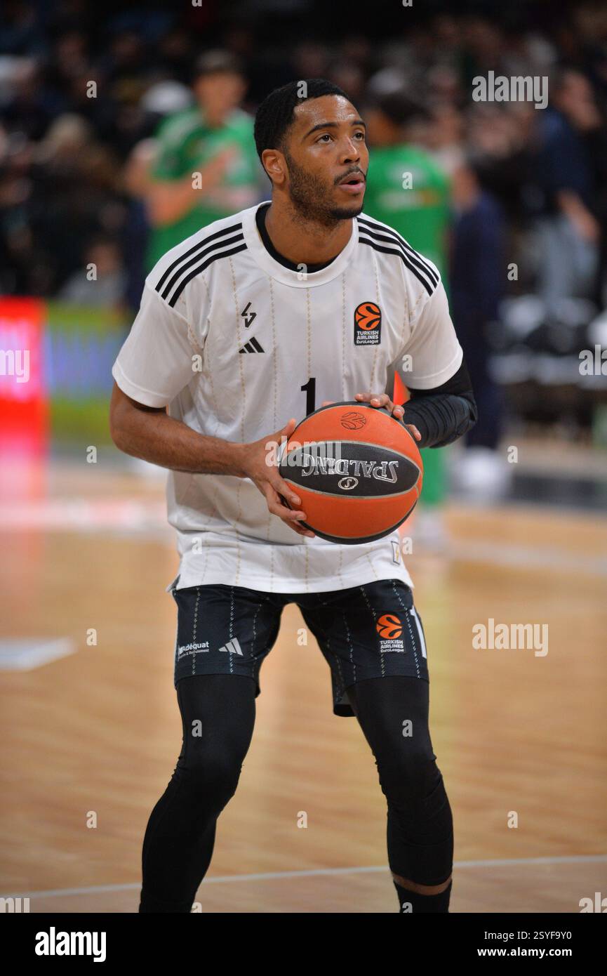 Shaquille Harrison of LDLC ASVEL during the Turkish Airlines Euroleague ...
