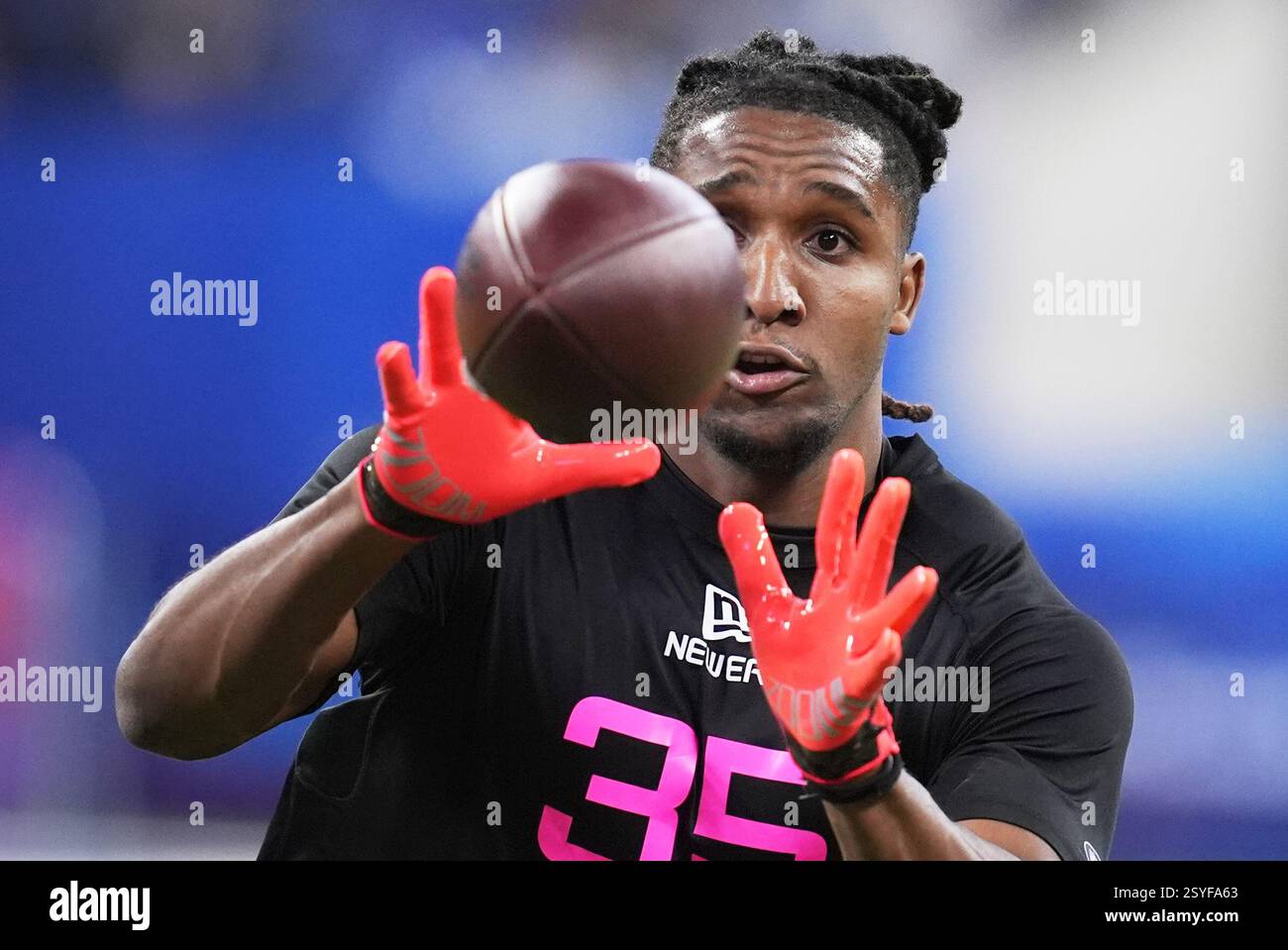 California defensive back Nohl Williams runs a drill at the NFL ...