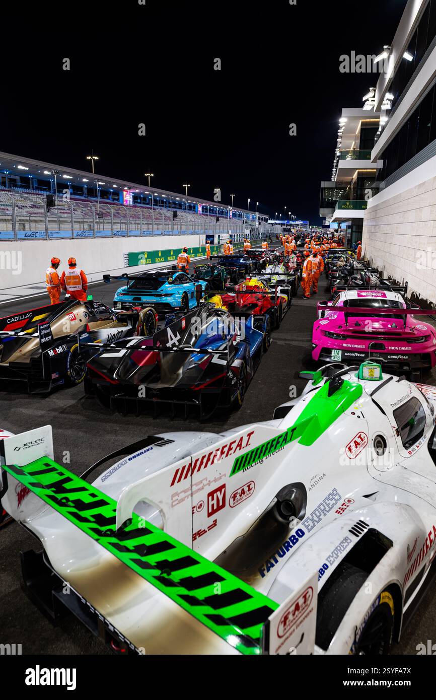 Parc Fermé detail during the, Qatar. , . FIA World Endurance ...