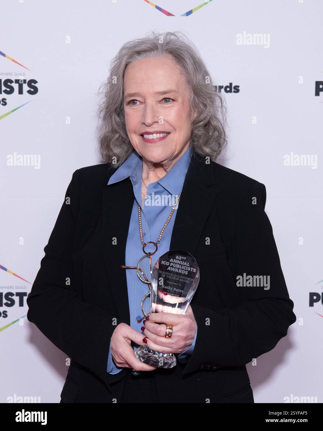 February 28, 2025, Los Angeles, California, USA: KATHY BATES at the ...
