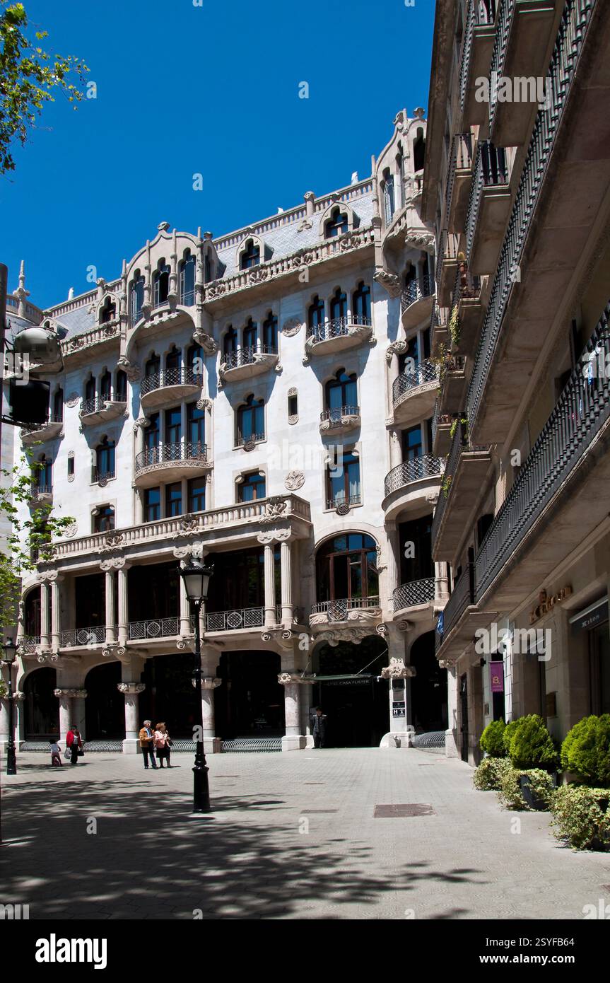 Casa Fuster, formerly a modernist style house, after restoration to be ...