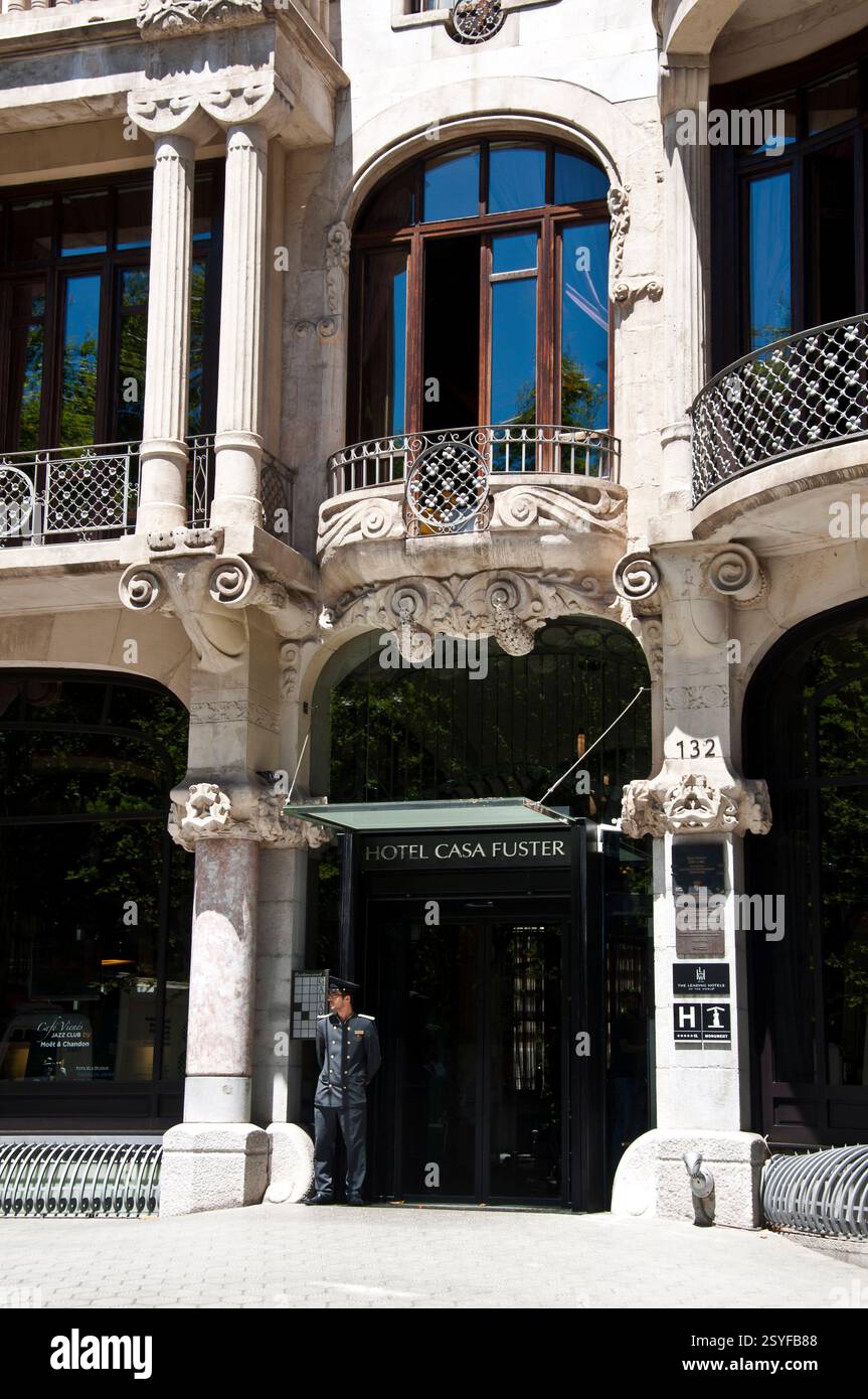 Casa Fuster, formerly a modernist style house, after restoration to be ...