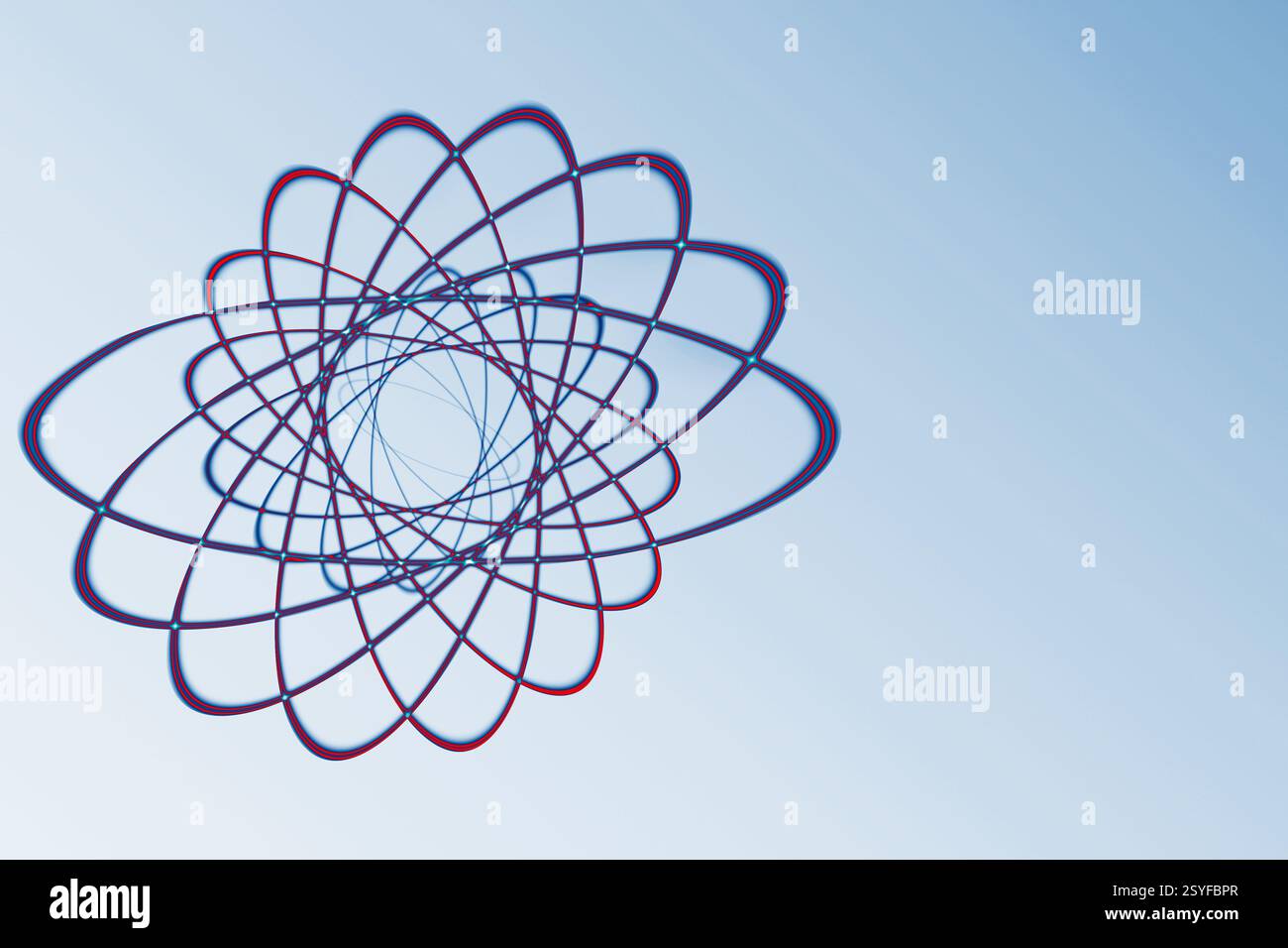 Atom Icon. Science sign. A Atomic symbol. Nuclear Electrons and protons ...