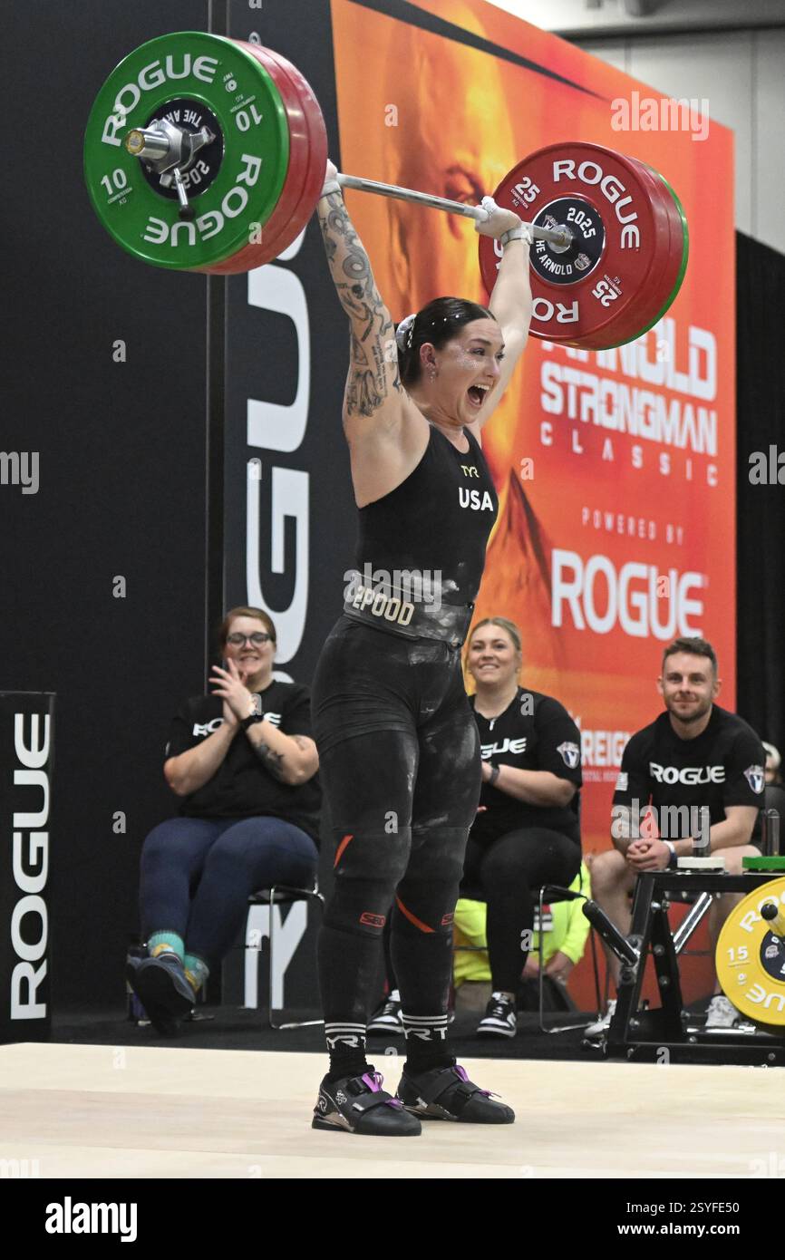 Columbus, Ohio, United States. 28th February, 2025. Mattie Rogers ...