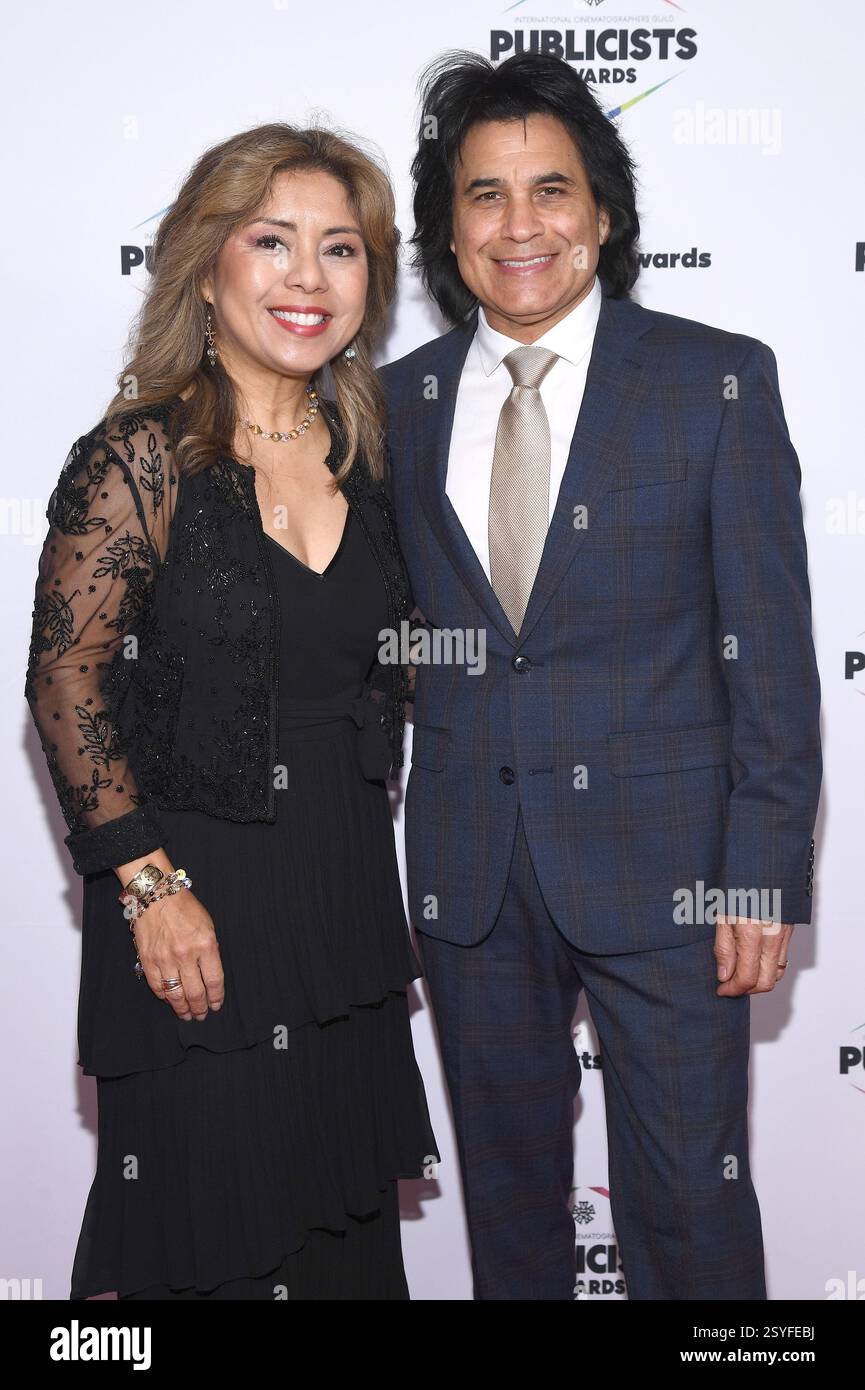 Los Angeles, USA. 28th Feb, 2025. (L-R) Rosie Estrada and Kevin Estrada attend the 62nd ...