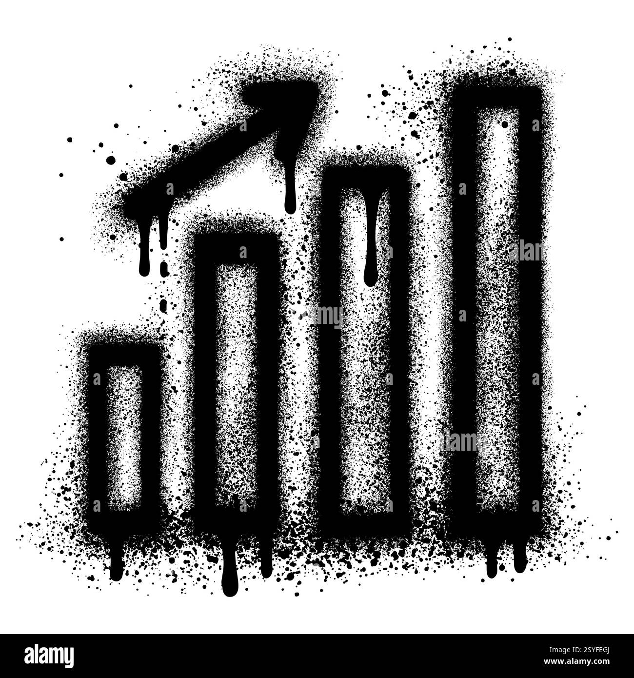 White paint spray brushes Stock Vector Images - Alamy