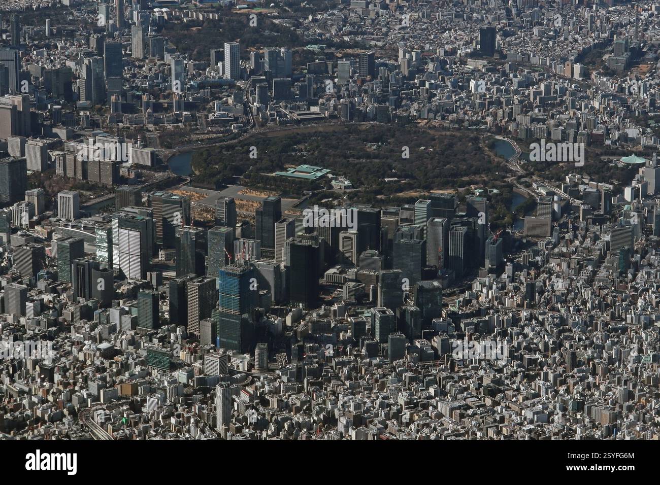 Aerial view of Tokyo, Japan Stock Photo - Alamy