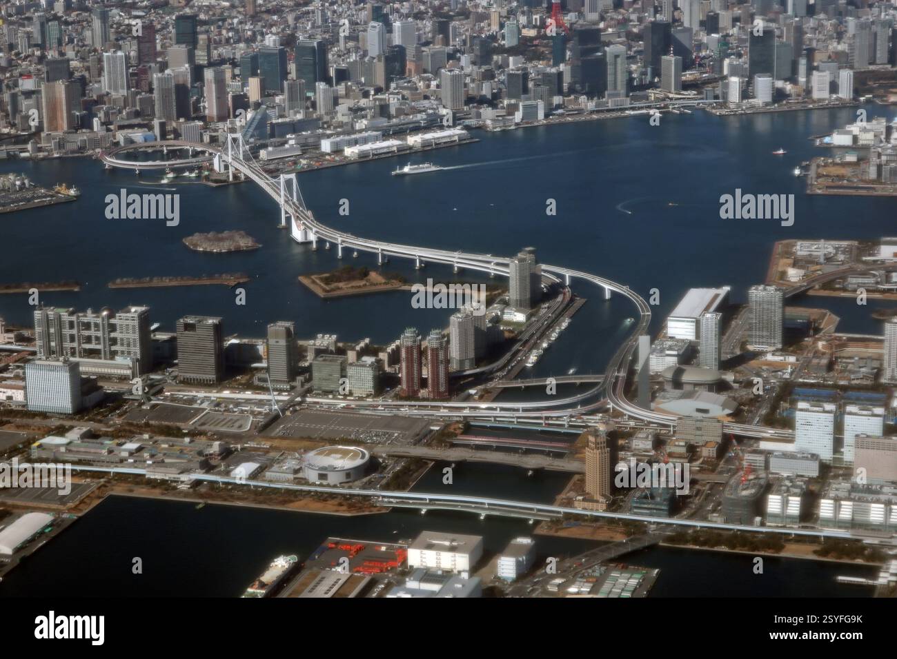 Aerial view of Tokyo, Japan Stock Photo - Alamy