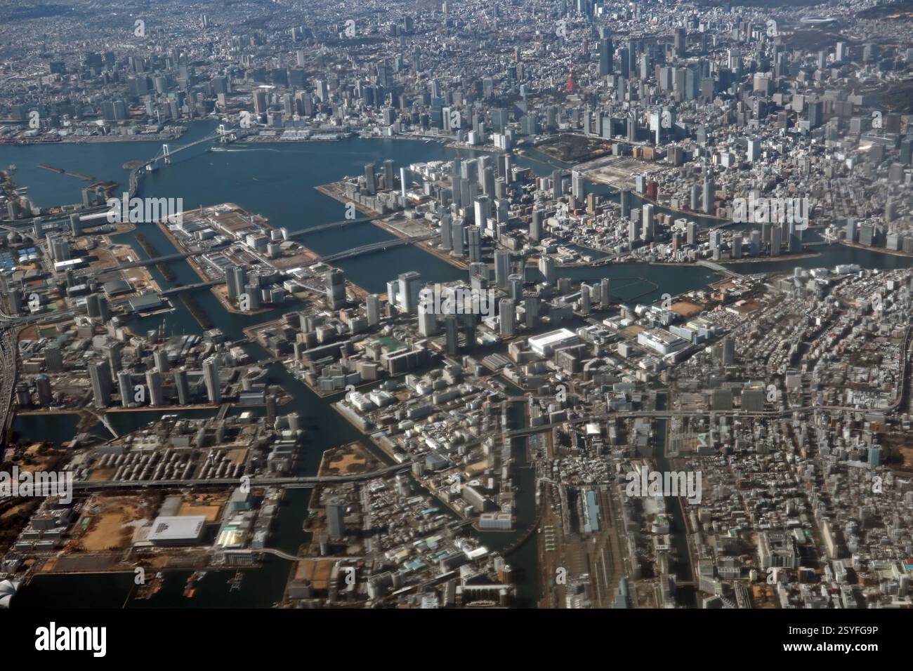 Aerial view of Tokyo, Japan Stock Photo - Alamy