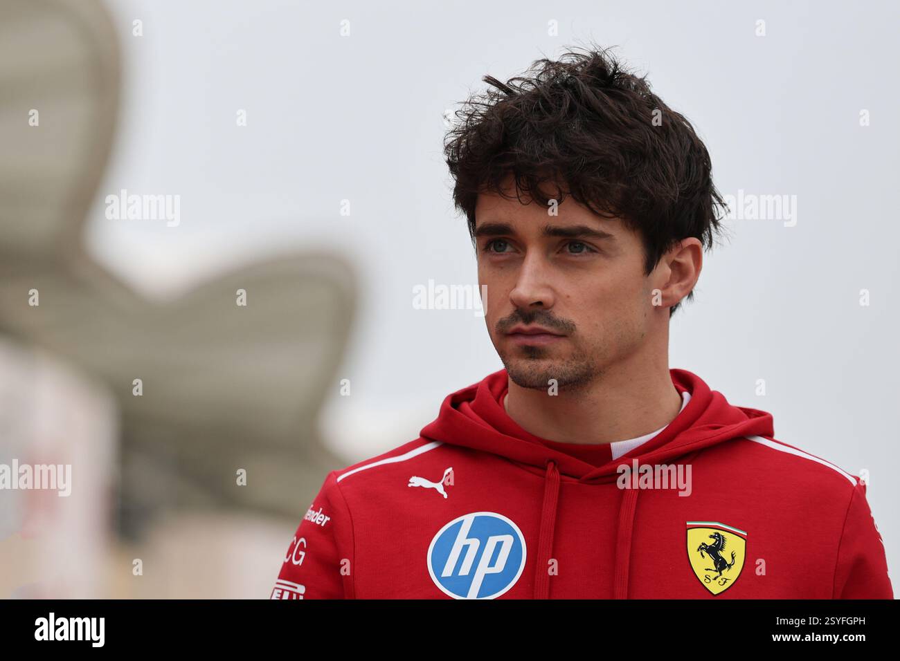 Sakhir, Bahrain. 27th Feb, 2025. #16 Charles Leclerc MCO) Scuderia ...