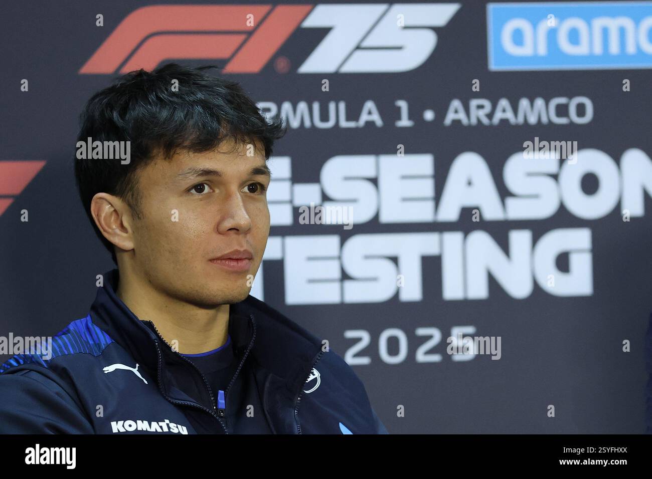 #23 Alexander Albon THA) Williams Racing GBR) FW47/Mercedes, during the ...