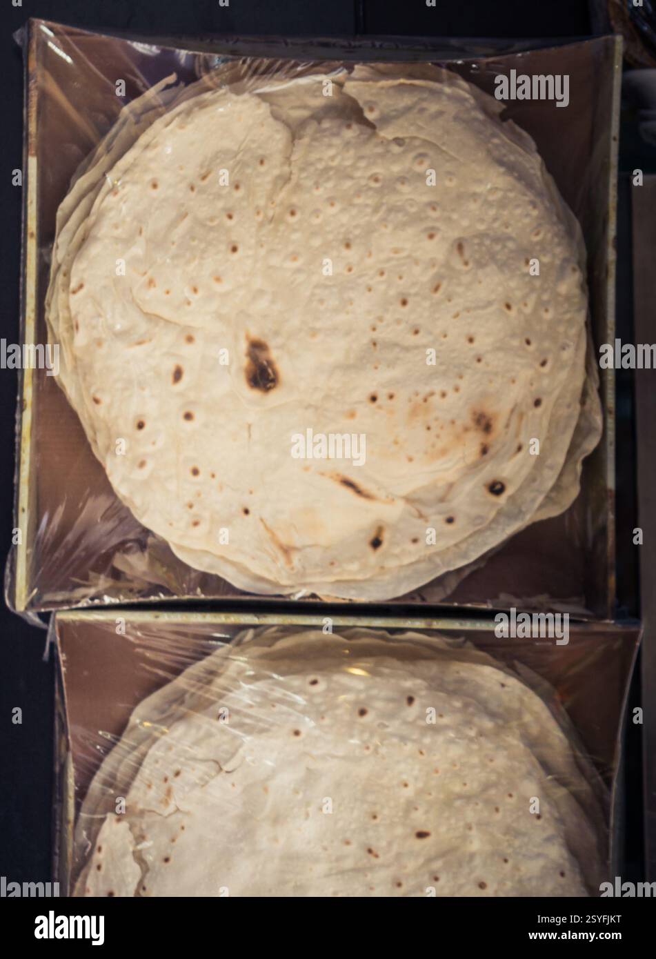 Traditional Turkish style made bread loaf Stock Photo - Alamy