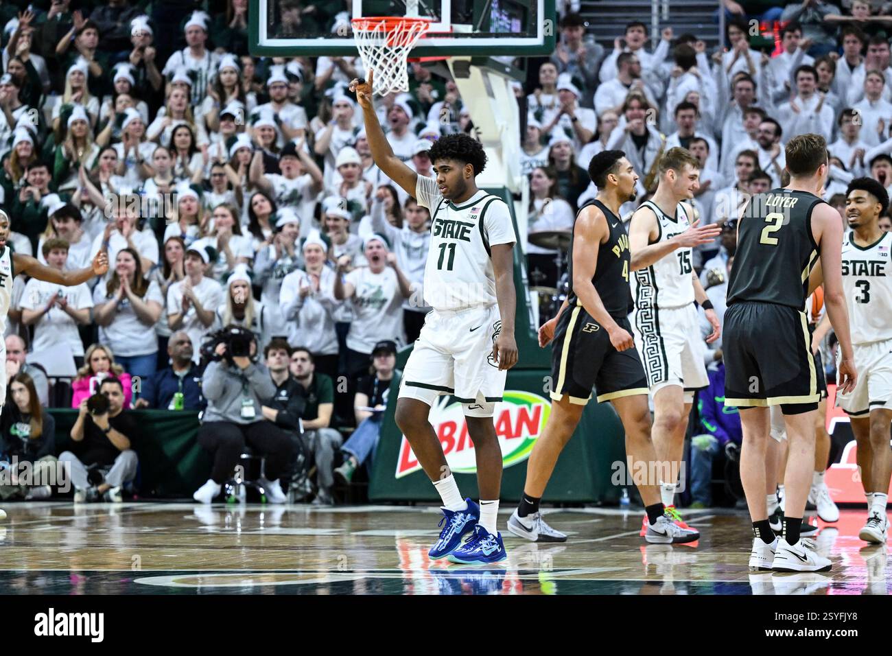 EAST LANSING, MI - FEBRUARY 18: Michigan State Spartans guard Jase ...