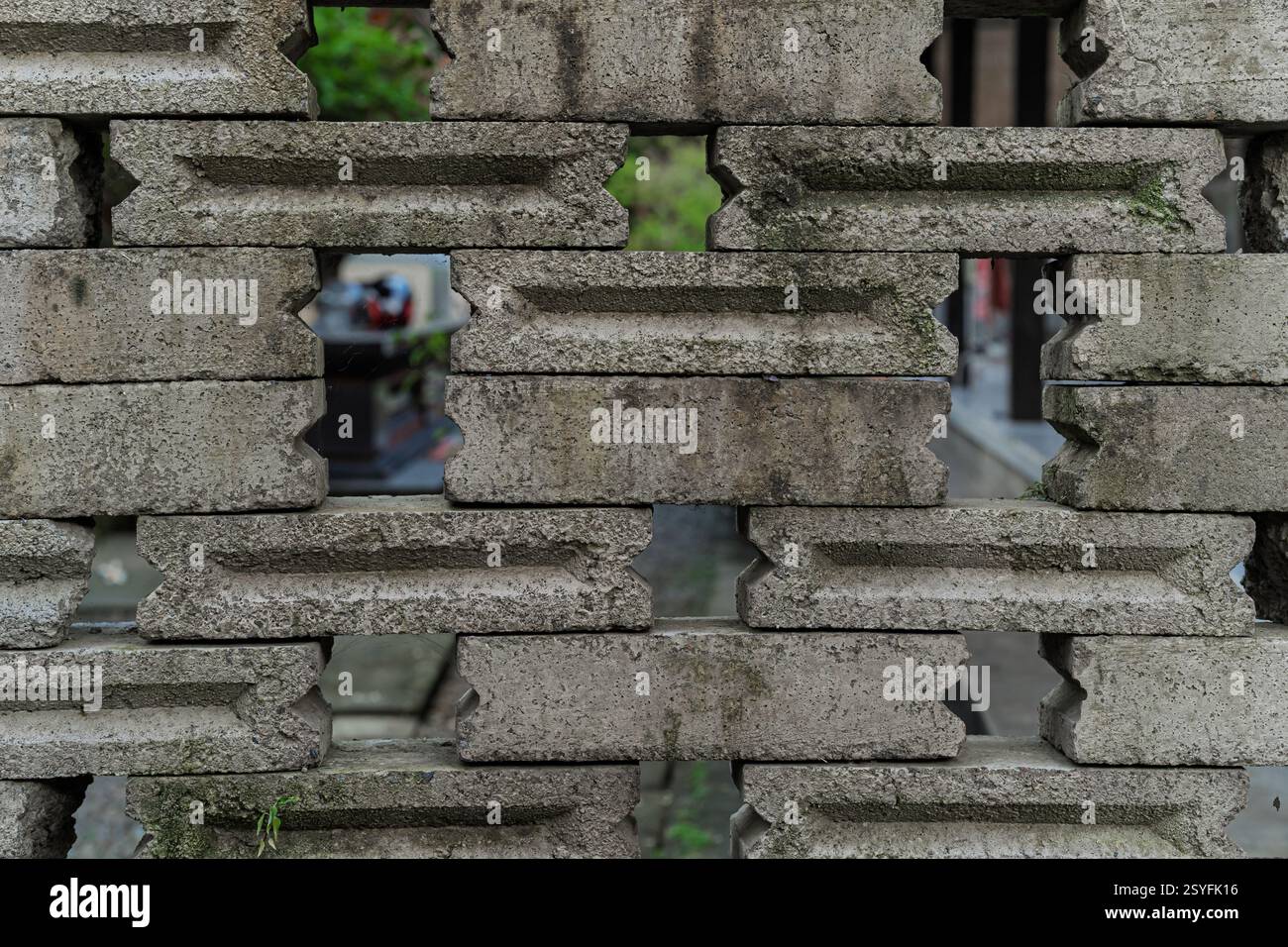 Stone textured or Grey bricks arrange like a wall. It's for ...