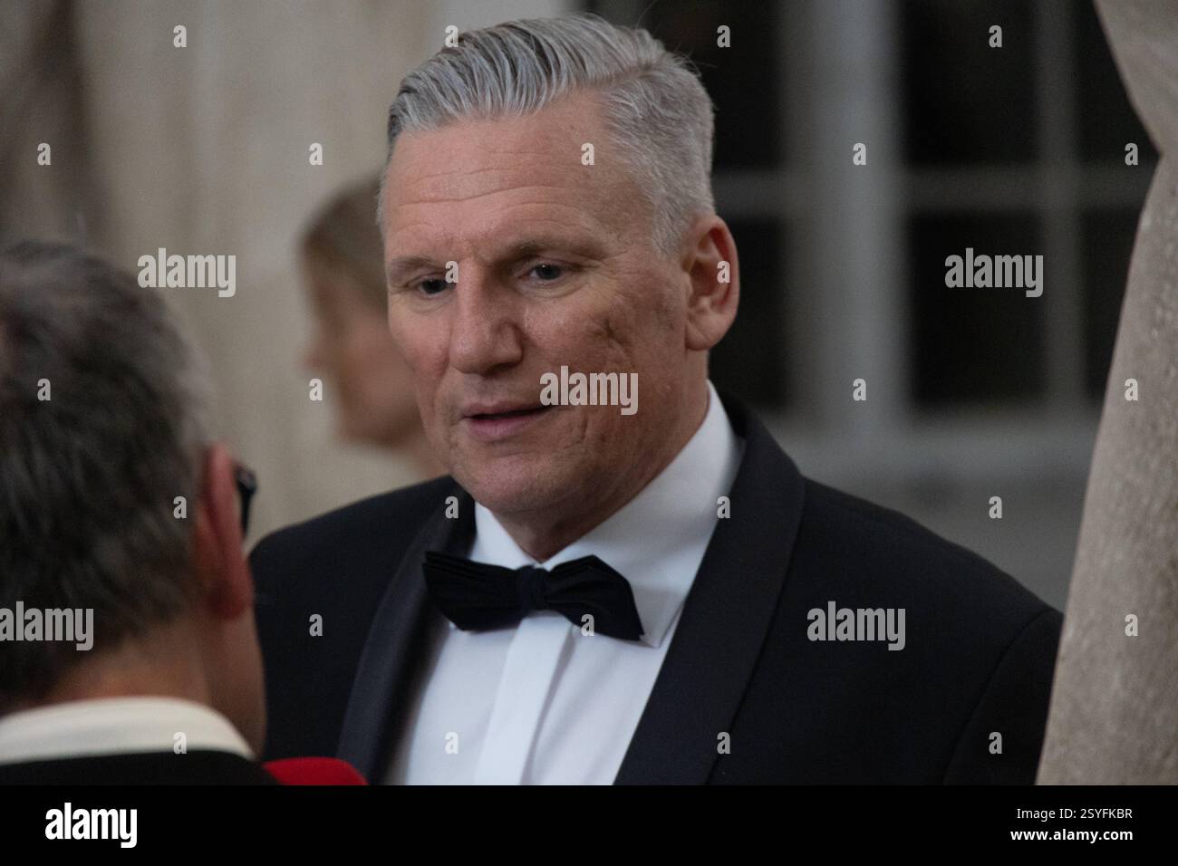 Danish professional handball coach, Nikolaj Jacobsen is interviewed at ...