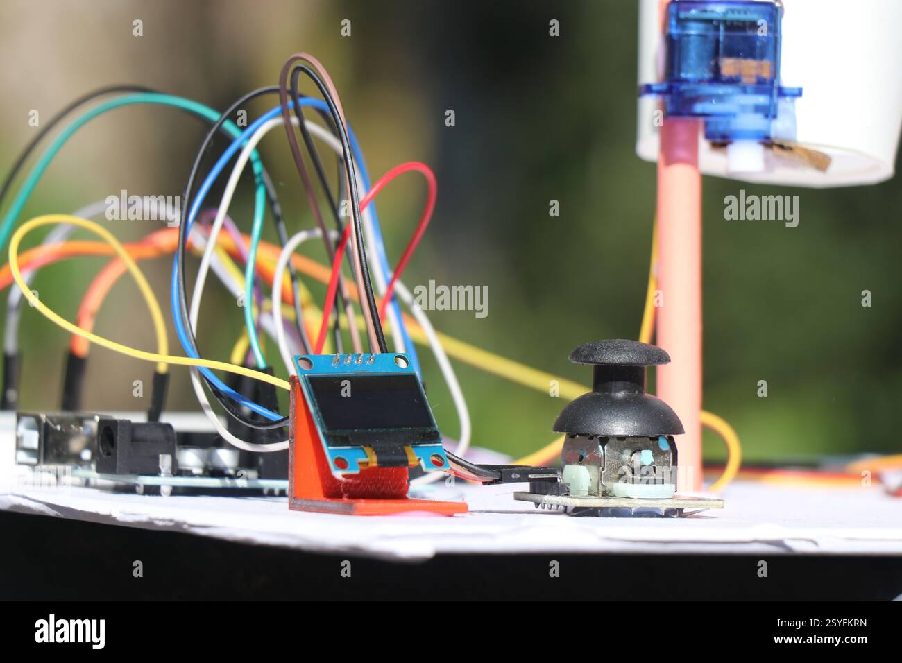 Electronics circuit connections along with connected modules such as ...